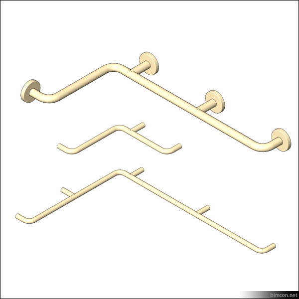 Building Revit Family handle hand bar