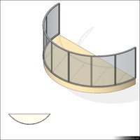 Building Revit Family balcony patio terrace