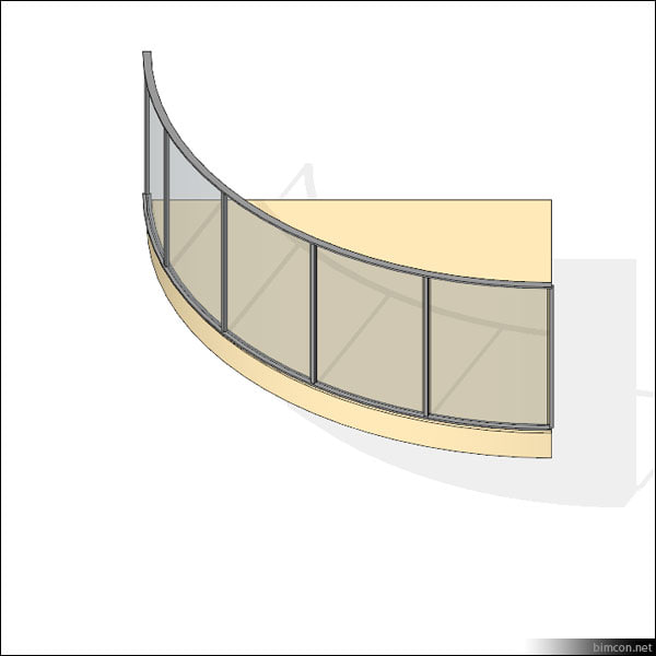 Building Revit Family balcony patio terrace
