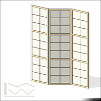 Building Revit Family room divider partition