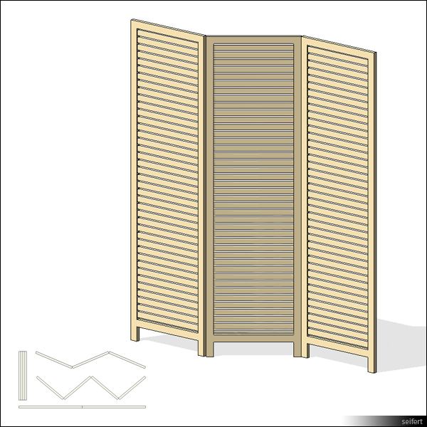 Building Revit Family room divider partition