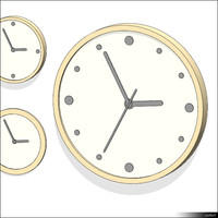 Building Revit Family clock street streetclock