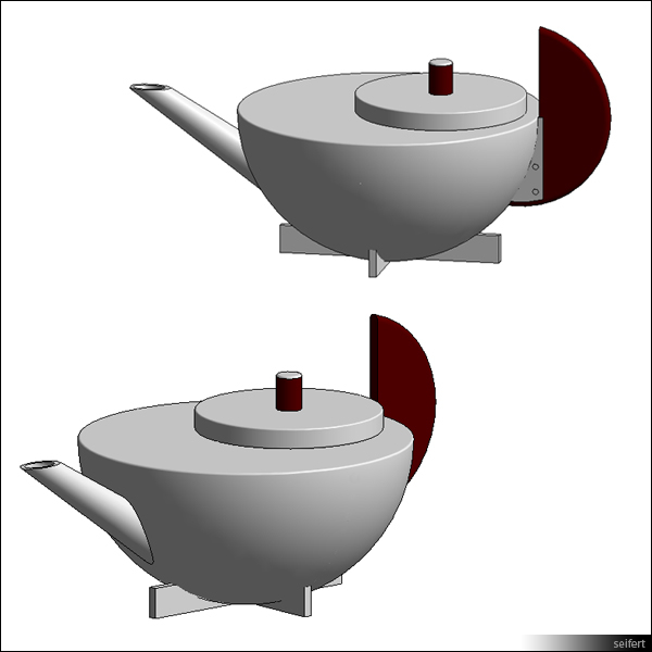 Building Revit Family Bauhaus Infuser Tee