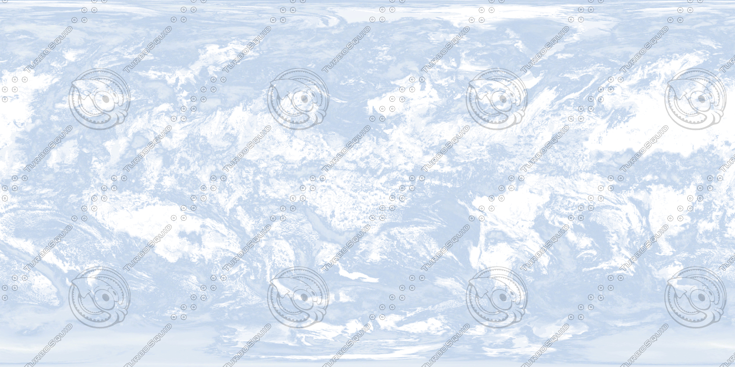 Texture PNG cloud map planet