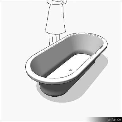 Building Revit Family bath bathtub tub
