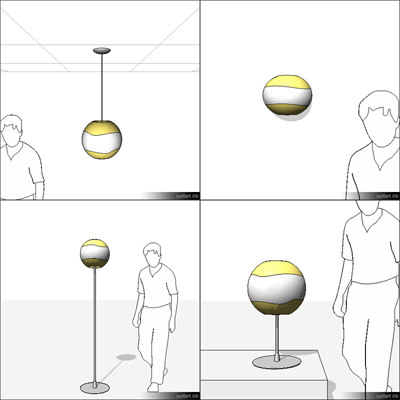 Building Revit Family Lamp Lighting Furniture