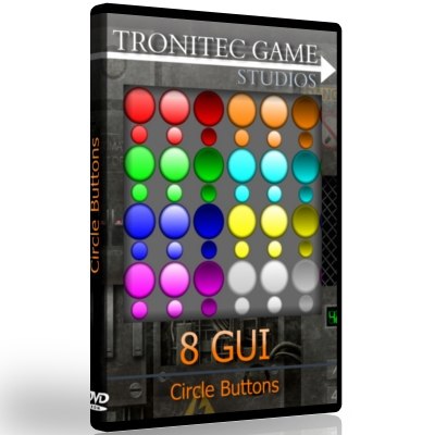 Texture PNG gui circle button