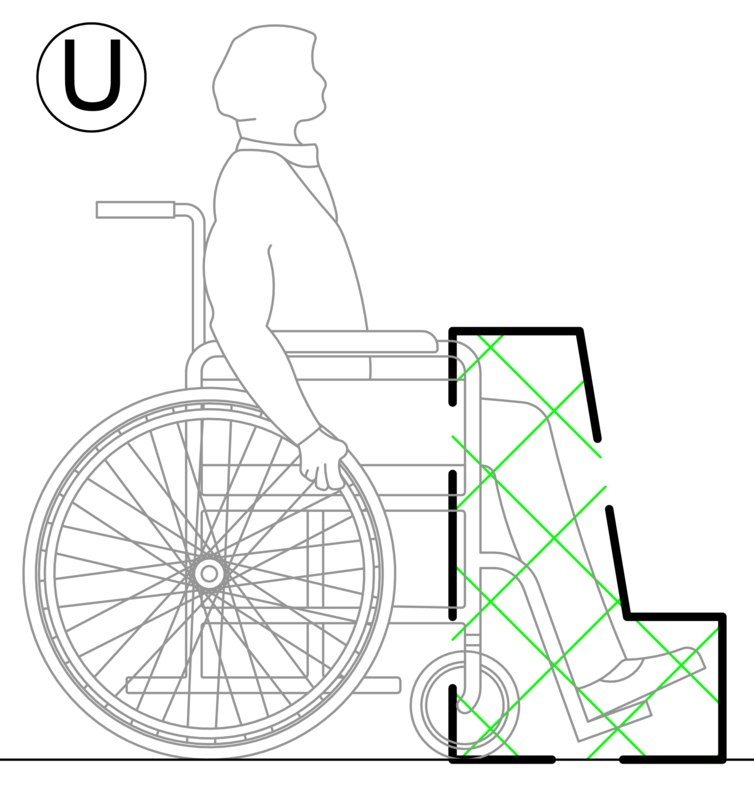 Building Revit Family wheel chair ADA