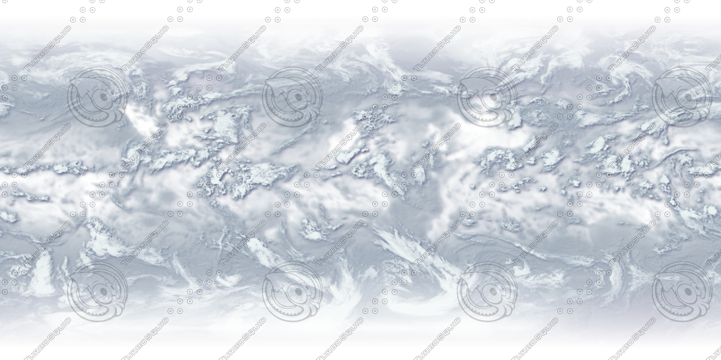 Texture PNG cloud map planet