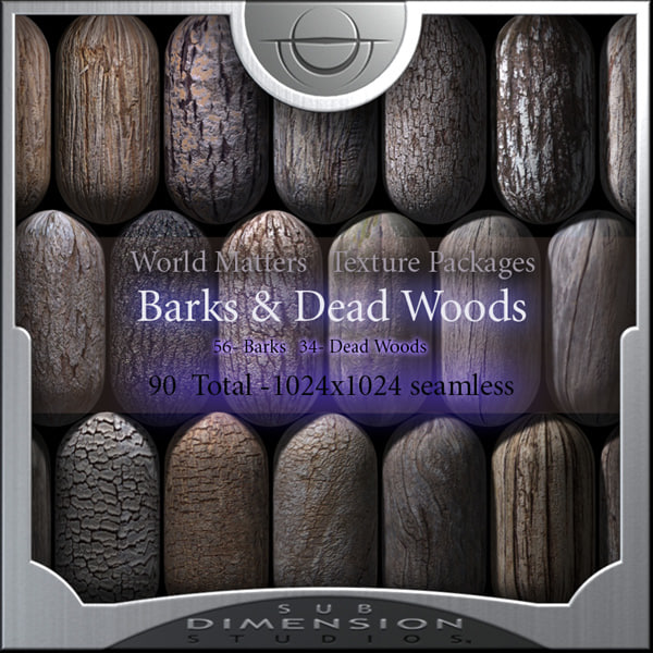 Texture PNG dead wood bark