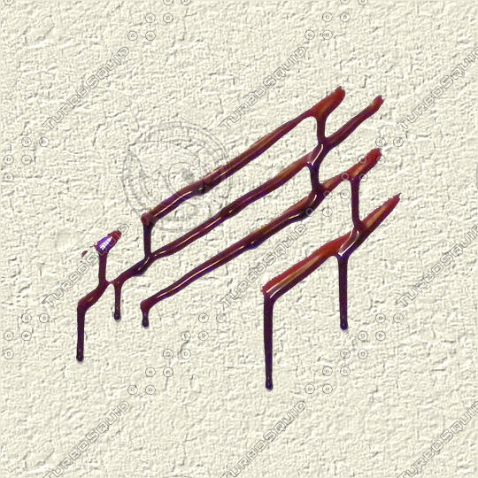 Texture PNG blood drips horror