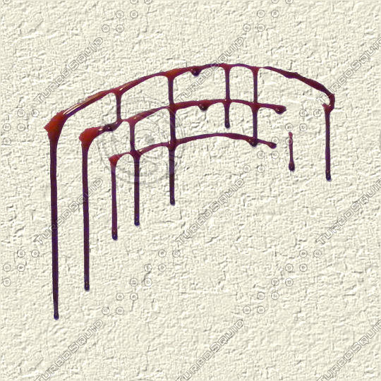 Texture PNG blood drips horror
