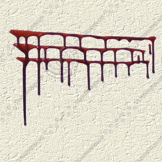Texture PNG blood drips horror