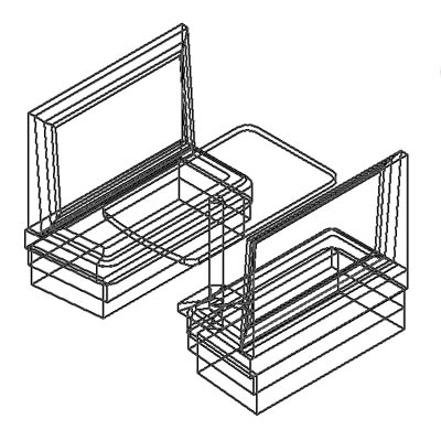 Building Revit Family booth dining banquette