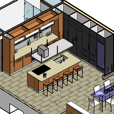 Building Revit Family cabinet base Casework
