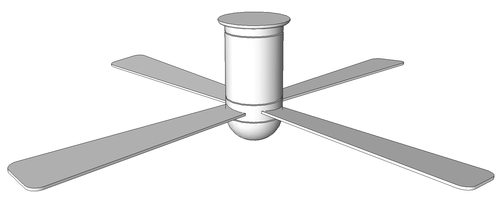 Building Revit Family Modern Contemporary Ceiling