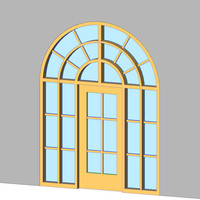 Building Revit Family Door Arch Opening