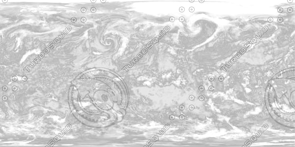 Texture PNG cloud map planet