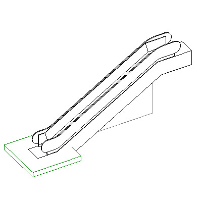 Building Revit Family escalator