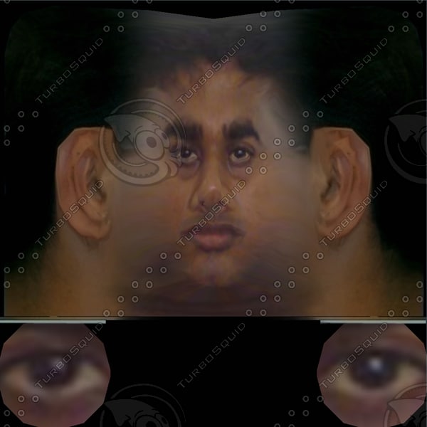 Texture JPEG facemap unwarpface Asianface