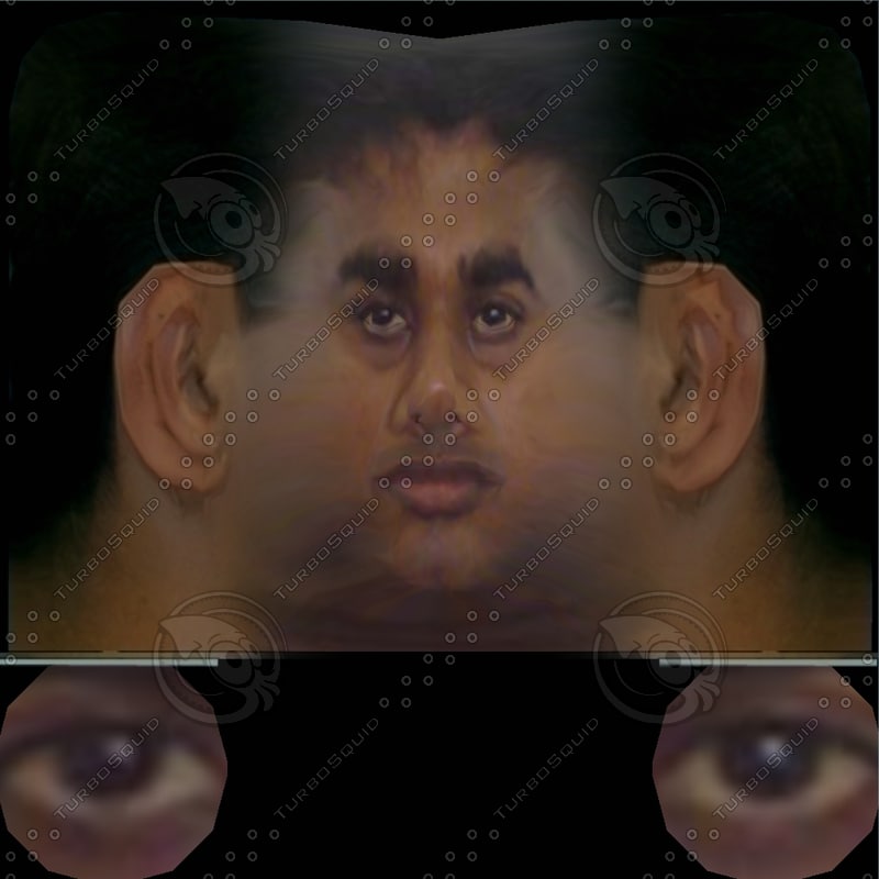 Texture JPEG facemap unwarpface Asianface