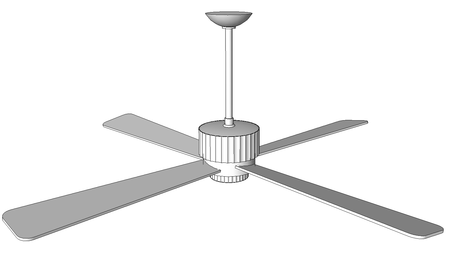 Building Revit Family Fan Modern Contemporary