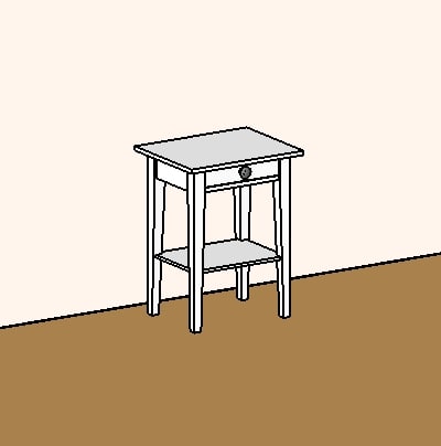 Building Revit Family Nightstand Bedside Table