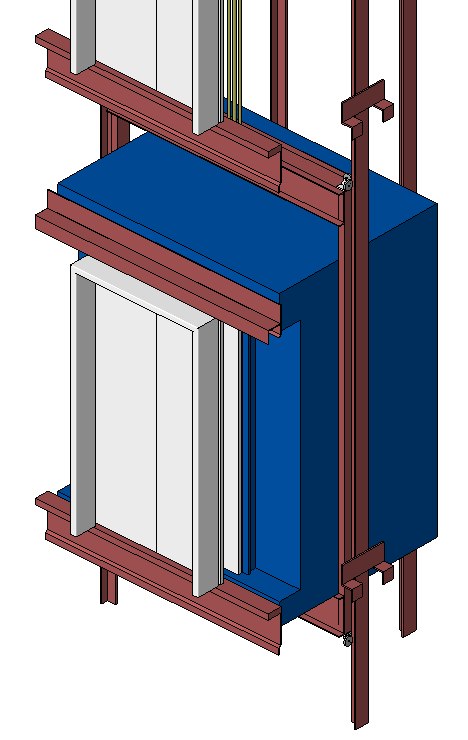 Building Revit Family Elevator Architecture Multi