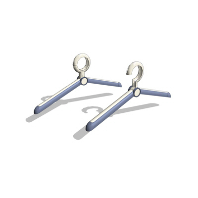 Building Revit Family hanger clothes ion