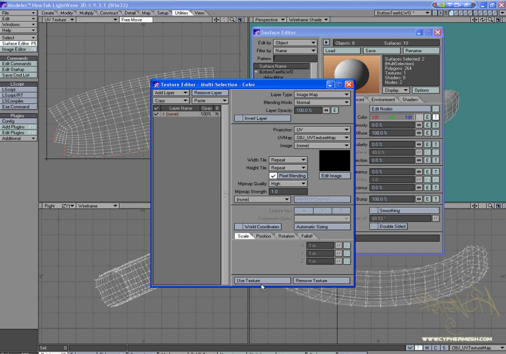 Materials Maya OBJ 3Dementia