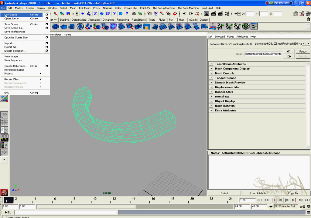 Materials Maya OBJ 3Dementia