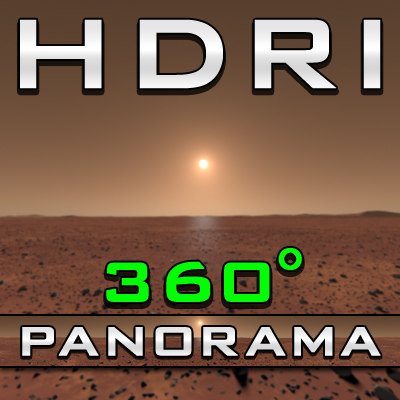 Texture Mars HDRI HDR