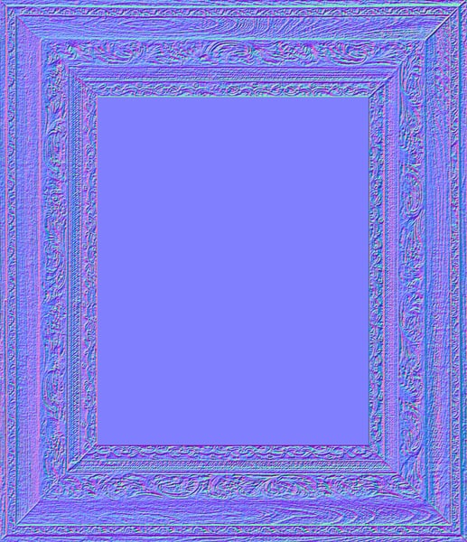 Texture PNG Old Picture Frame