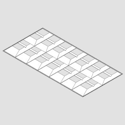 Building Revit Family Recessed ceiling light