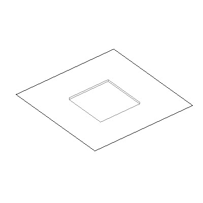 Building Revit Family scrim faced ceiling