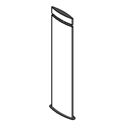 Building Revit Family sign sided pylon