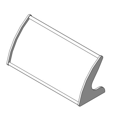 Building Revit Family sign table stand