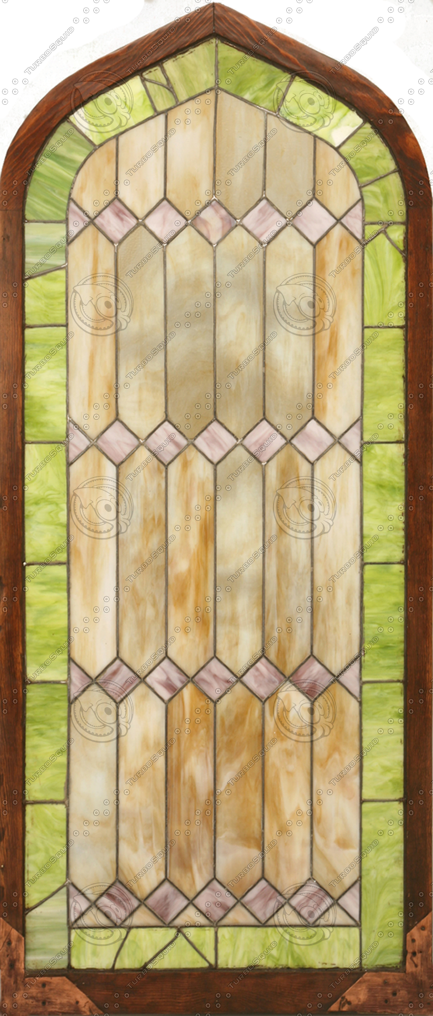 Texture PNG stained glass window