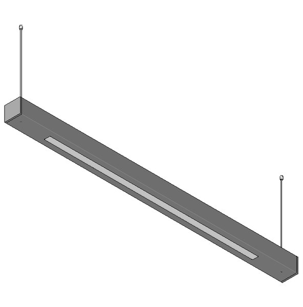 Building Revit Family Suspended ceiling light