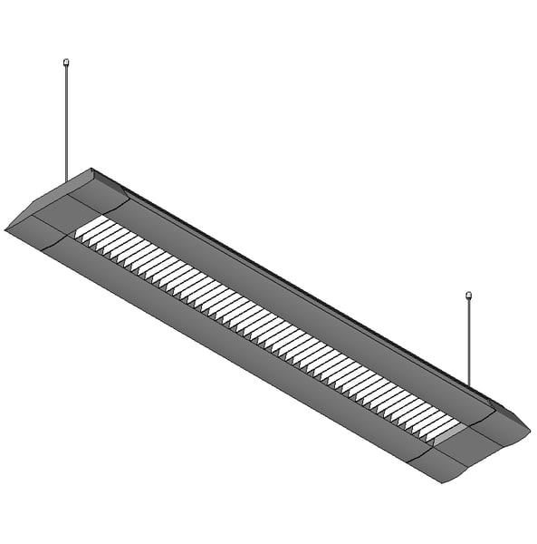 Building Revit Family Suspended ceiling light
