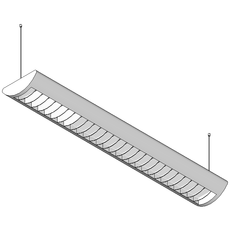 Building Revit Family Suspended ceiling light