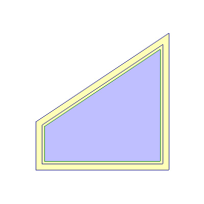 Building Revit Family trapezoid window