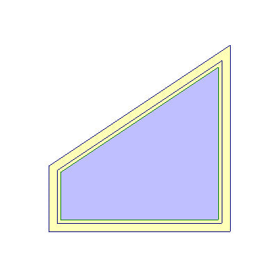 Building Revit Family trapezoid window