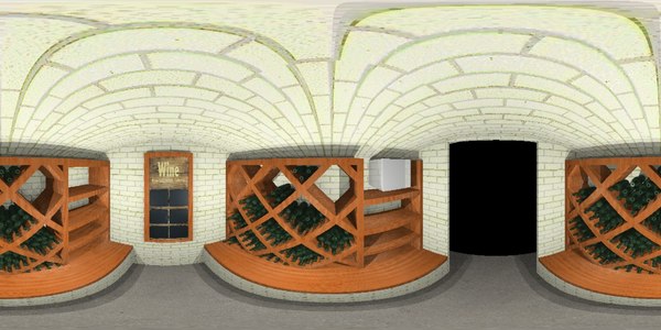 Building Revit Design wine cellar basement