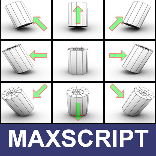 Scripts MaxScript Cylinder Rig Bottle