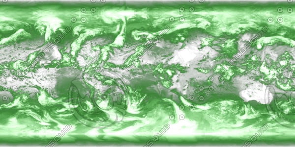 Texture PNG cloud map planet