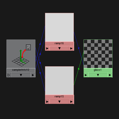 Materials Maya glass maya clear