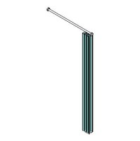 Building Revit Family curtain wall single