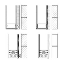 Building Revit Family jamb GWB Detail