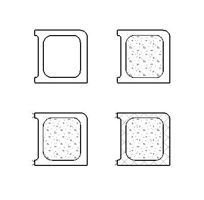 Building Revit Family bullnose CMU Detail